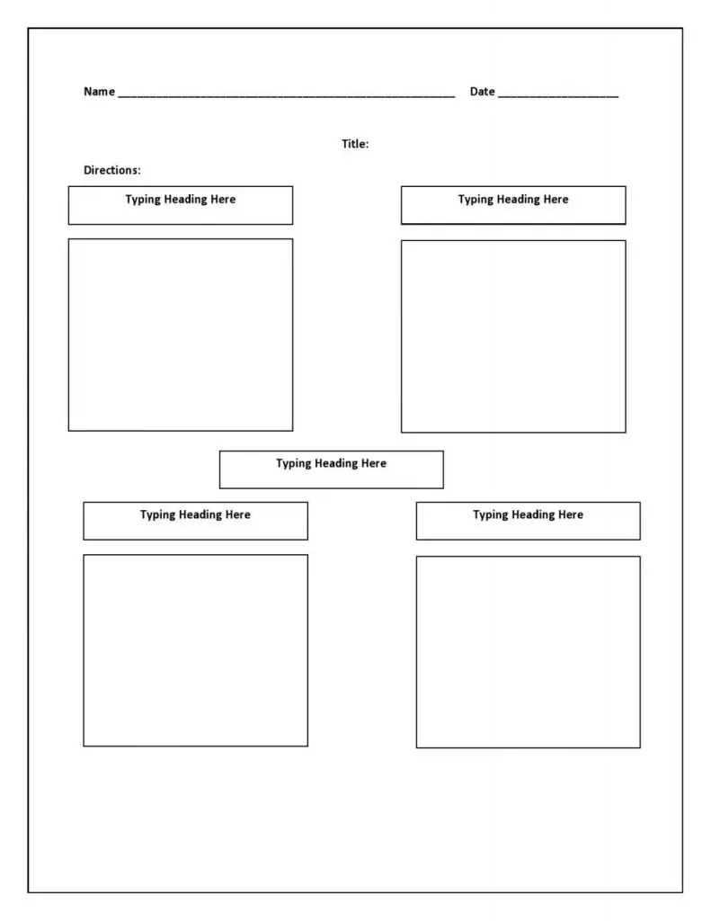 Las 40 mejores plantillas de modelo Frayer (Word y PDF) - Mundo Plantillas
