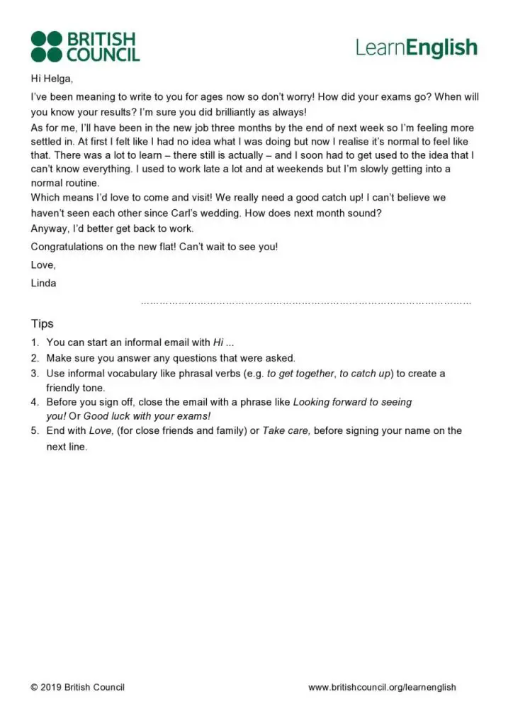 40 grandes cartas informales (ejemplos de formato y plantillas) - Mundo ...