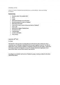 40 grandes cartas informales (ejemplos de formato y plantillas) - Mundo ...