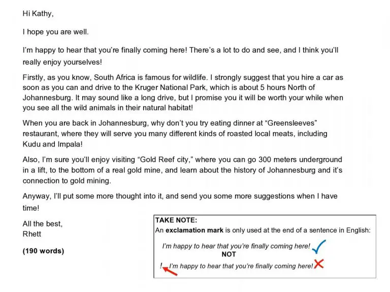 40 grandes cartas informales (ejemplos de formato y plantillas) - Mundo ...