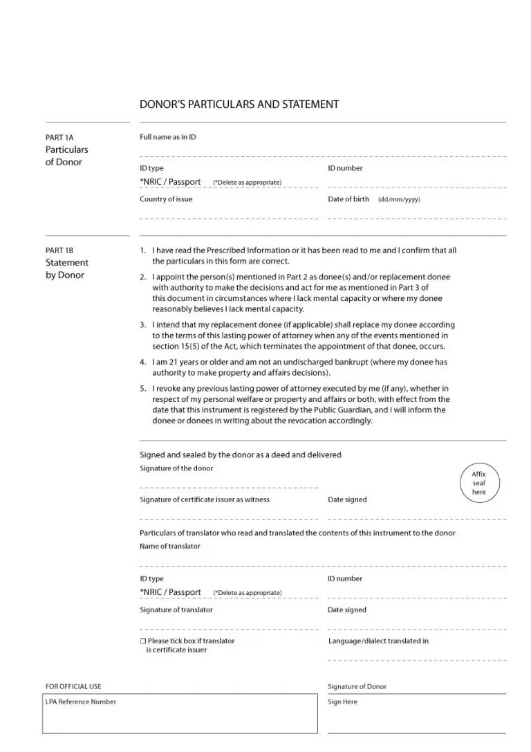 50 formularios y plantillas de poder notarial gratuitos (duradero ...