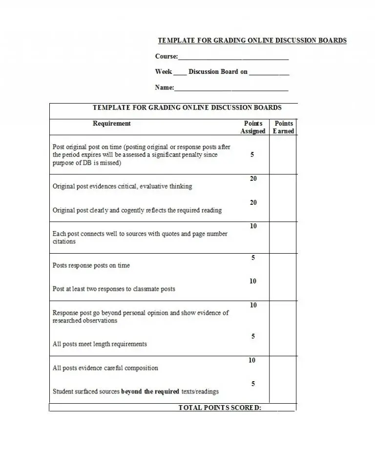 46 plantillas de rúbricas editables (formato Word) - Mundo Plantillas