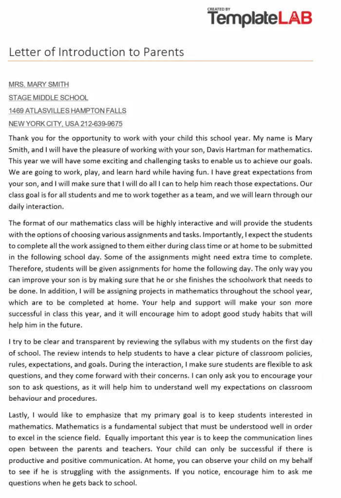 Más de 40 plantillas y ejemplos de cartas de presentación - Mundo ...