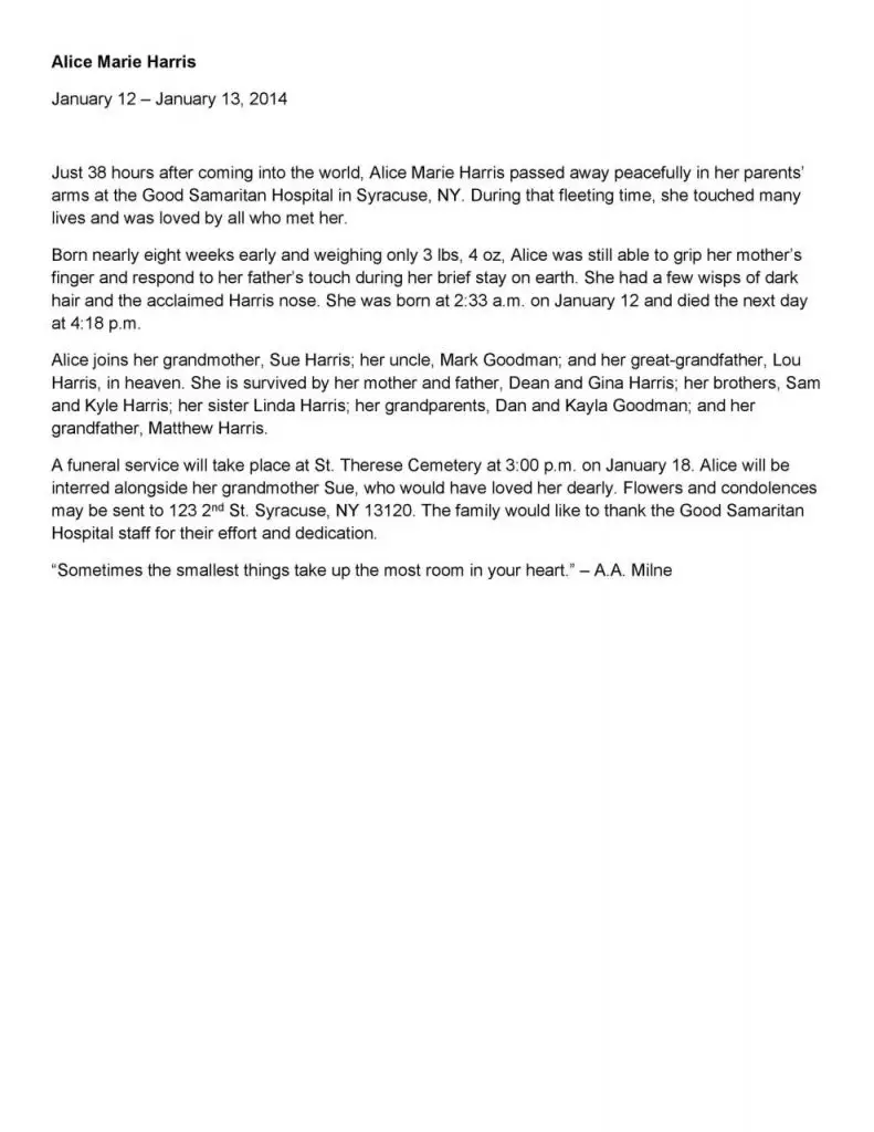 Más de 25 plantillas y muestras de obituarios - Mundo Plantillas