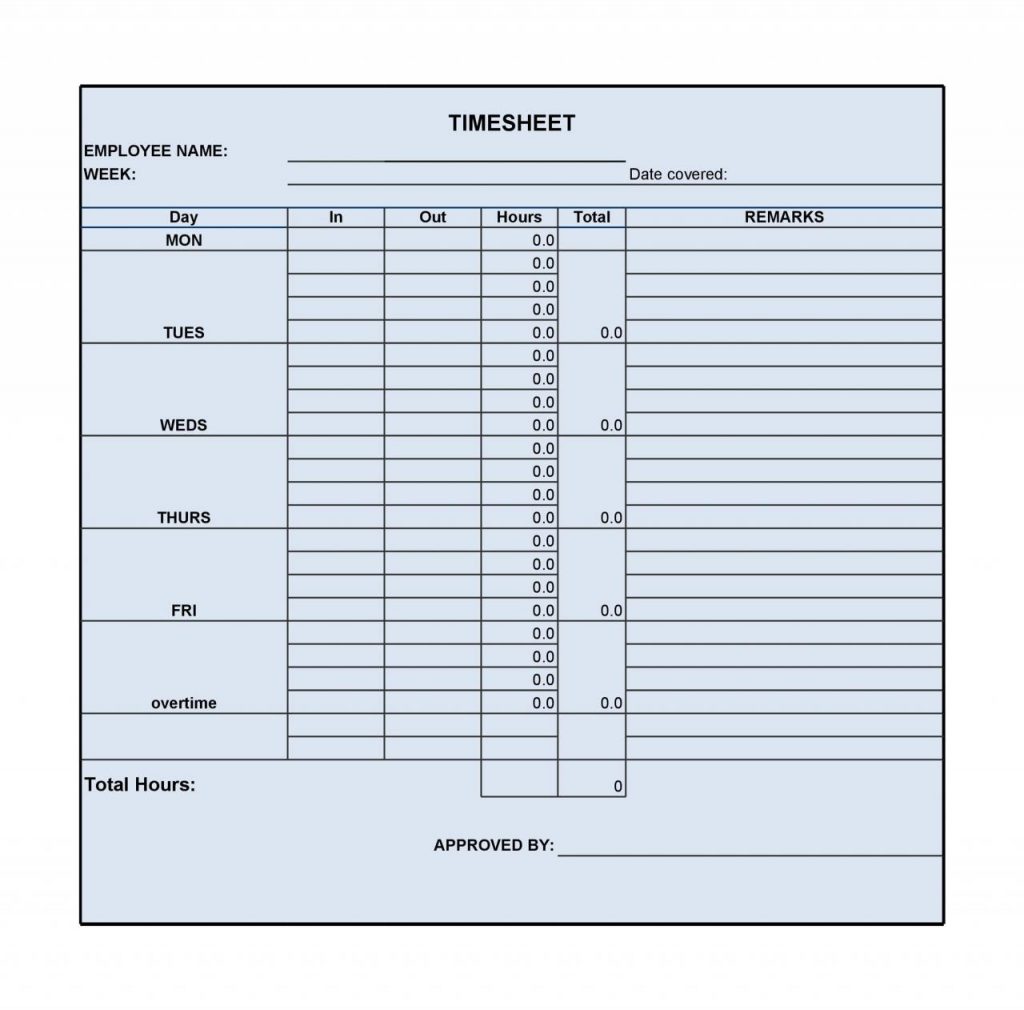 40 plantillas gratuitas de hojas de tiempo [en Excel] - Mundo Plantillas