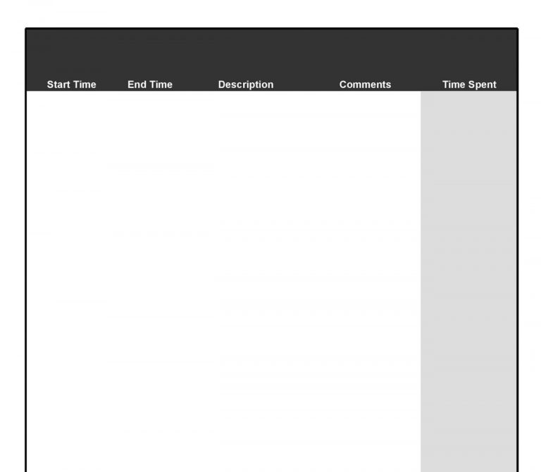 40 plantillas gratuitas de hojas de tiempo [en Excel] - Mundo Plantillas