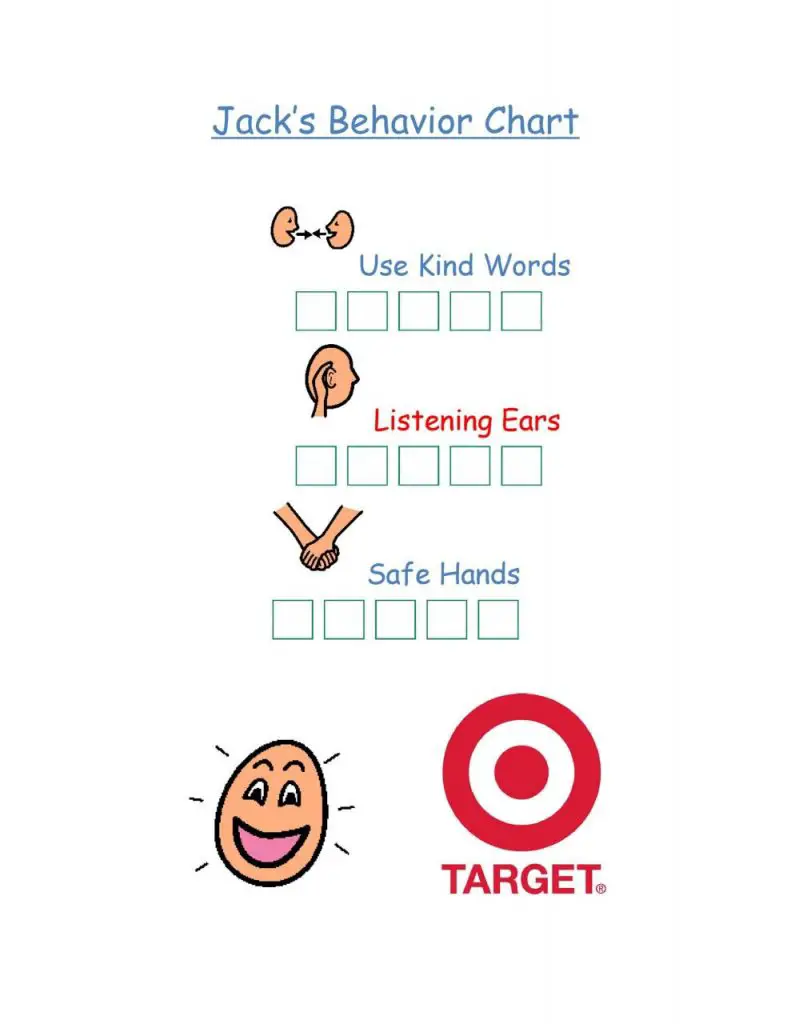 42 plantillas imprimibles de gráficos de comportamiento [para niños ...