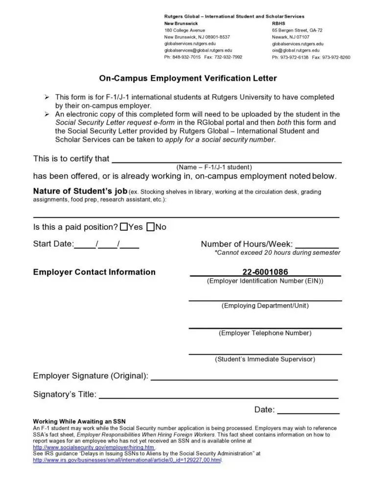 20 cartas de verificación EIN (cartas 147c) - Mundo Plantillas