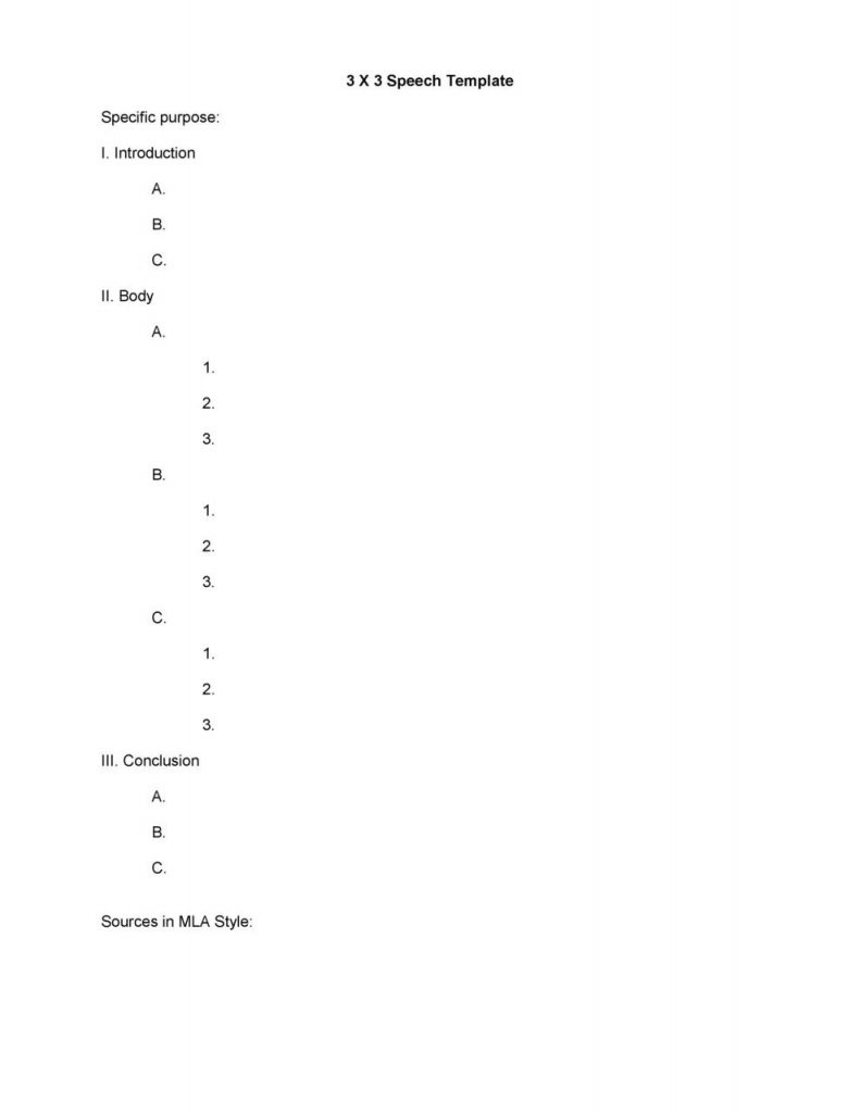 43 plantillas y ejemplos de esquemas de discursos informativos - Mundo ...