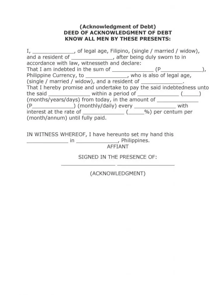 41 plantillas de pagaré gratuitas (te lo debo) - Mundo Plantillas