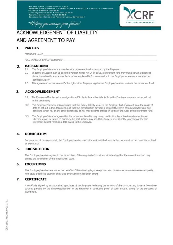 41 plantillas de pagaré gratuitas (te lo debo) - Mundo Plantillas