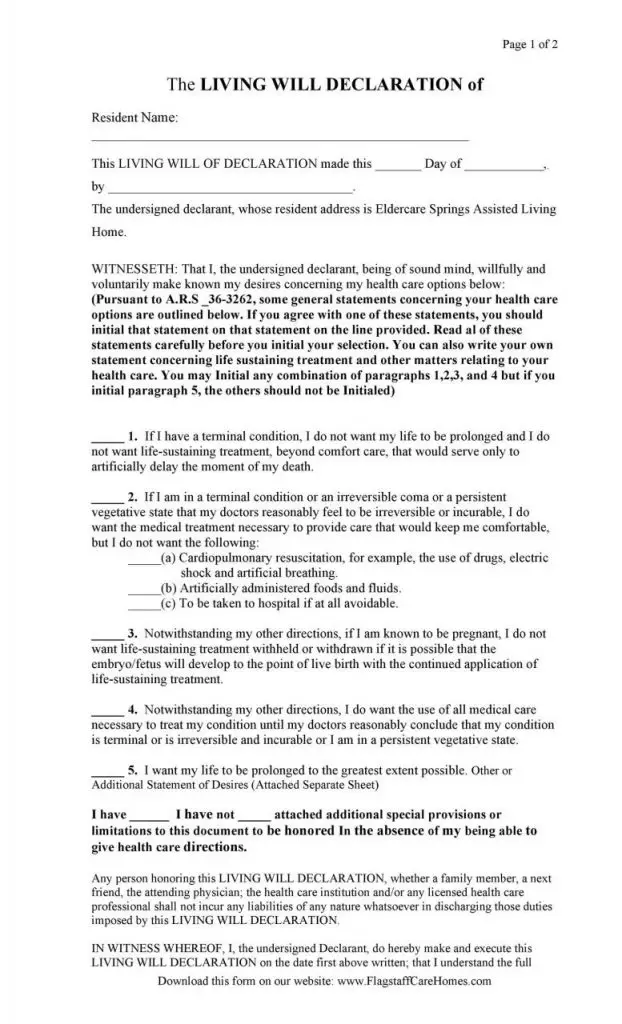 50 plantillas y formularios gratuitos de testamento en vida [TODOS LOS ...