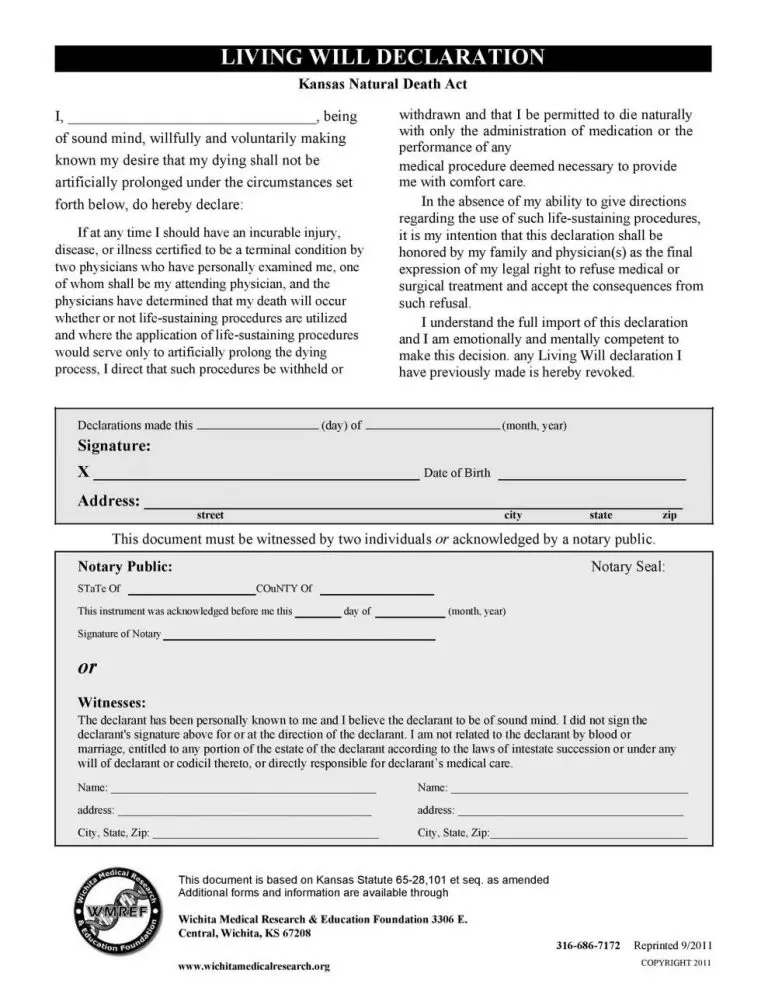 50 plantillas y formularios gratuitos de testamento en vida [TODOS LOS ...