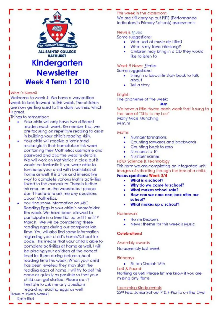 50 plantillas creativas para boletines informativos preescolares ...