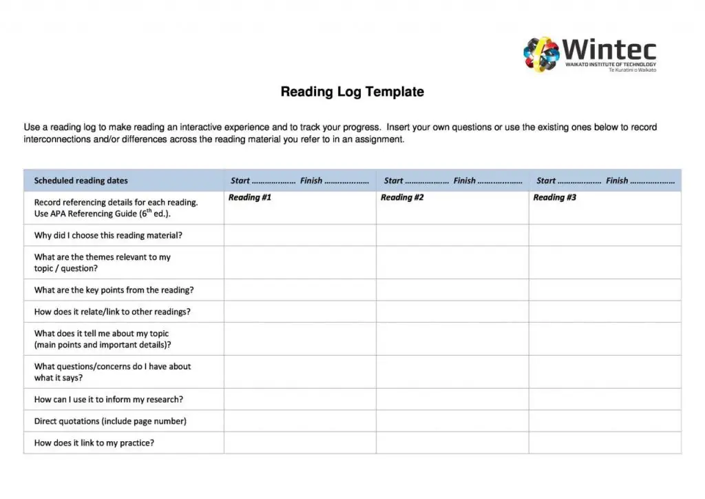 47 plantillas imprimibles de registros de lectura para niños ...